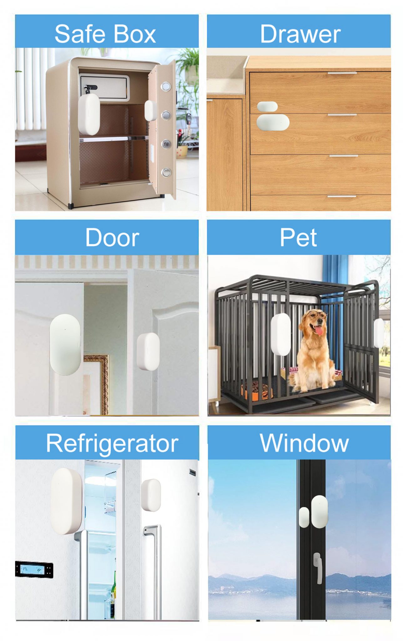 S1 Door Sensor | BLE Magnet Sensor for Smart Home Solutions
